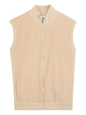 RAITH Rails Hybrid Panelled Stretch-Knit Gilet