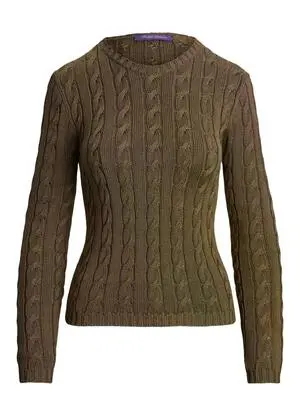 Ralph Lauren Cable-knit Sweater - Brown