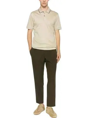 Karl Lagerfeld Pleated Design Trousers - Brown