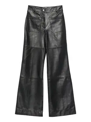 Victoria Beckham Patch-pocket Trousers - Black