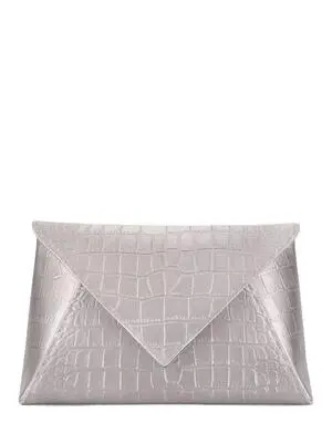 Tyler Ellis Lee Pouchet Clutch Bag - Grey