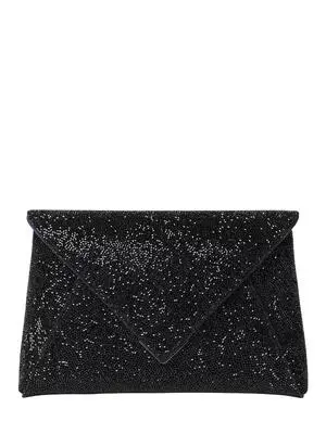 Tyler Ellis Small Lee Pouchet Clutch Bag - Black