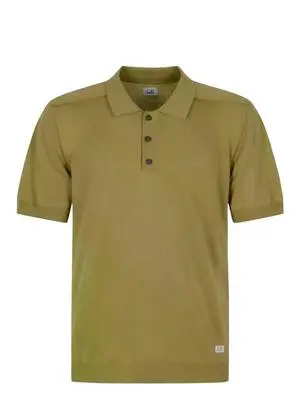 C.P. COMPANY Short-sleeve Polo Shirt - Green