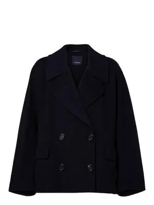 Max Mara Virgin Wool Coat - Blue
