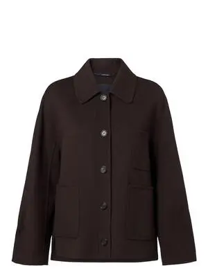 Max Mara Virgin Wool Jacket - Brown