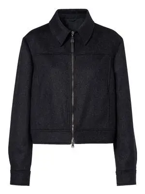 Brunello Cucinelli Wool Jacket - Grey