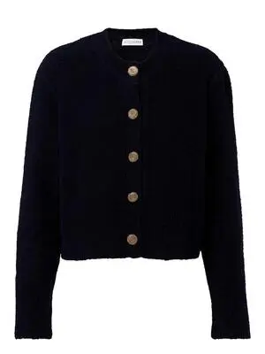 ALTUZARRA Altuzarra Harris Cropped Wool-Blend Cardigan