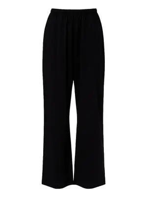 Wardrobe.NYC Cotton Pajama Pants - Black