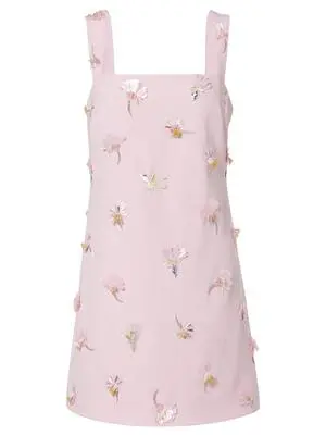 Simkhai Ella Embellished Minidress - Pink