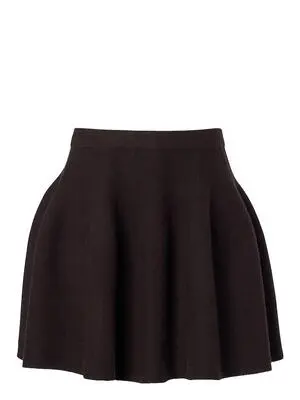 LISA YANG Cashmere Miniskirt - Brown