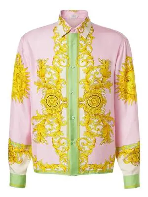 Versace Printed Silk Shirt - Multicoloured