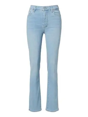 FRAME Le Sleek Long Straight Jeans - Blue