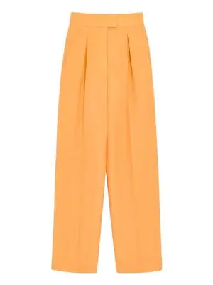 Valentino Garavani British Mohair Trousers - Orange