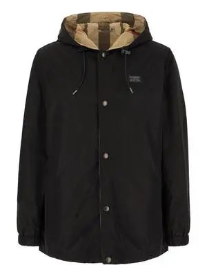 Burberry Hooded Jacket - Multicolor