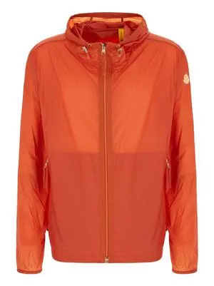 Moncler Hooded Zip-up Jacket - Multicolor