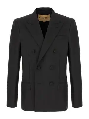 Valentino Garavani Double-breasted Blazer - Multicolor