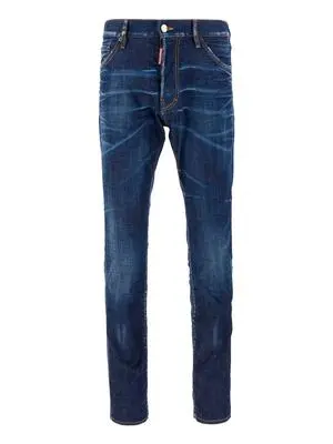 Dsquared2 Slim Fit Jeans - Multicolor