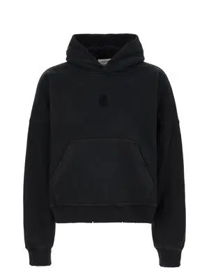 Alexander McQueen Hooded Sweatshirt With Skull Logo - Multicolor