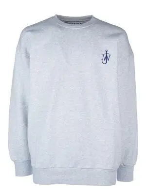 JW Anderson Crewneck Sweatshirt With Graphic Print - Multicolor