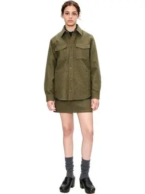 A.p.c. Overshirt Jacket - Green