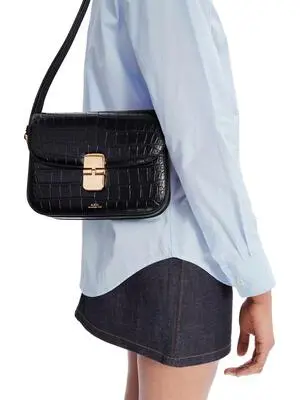 A.p.c. Grace Small Bag - Black