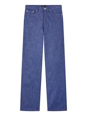 A.p.c. Martin Straight Leg Jeans - Blue