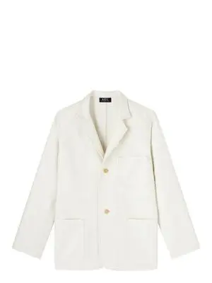 A.p.c. Tailored Blazer - Chalk