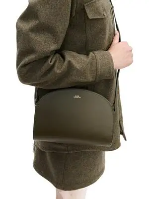 A.p.c. Demi-lune Bag - Dark Khaki