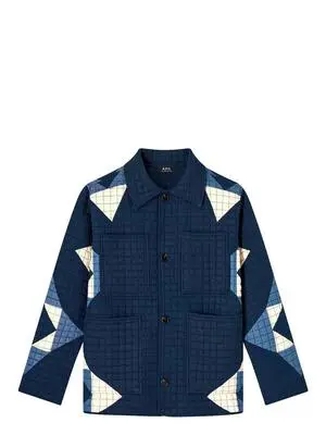 A.p.c. Quilted Jacket - Dark Indigo