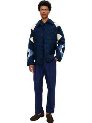 A.p.c. Quilted Jacket - Dark Indigo