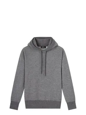 A.p.c. Wool Hoodie - Charcoal Gray