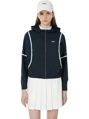 A.p.c. Windbreaker Jacket - Dark Navy Blue