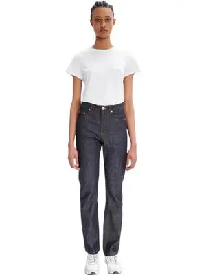 A.P.C. A.P.C. Standard 26 Indigo High Rise Straight Leg Jeans