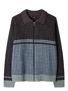 Paul Smith Zip Cardigan - Black