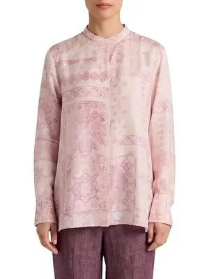 Momoni Printed Shirt - Pink