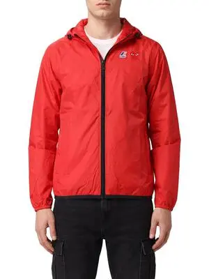 Comme Des Garçons X K-way Hooded Windbreaker Jacket - Red