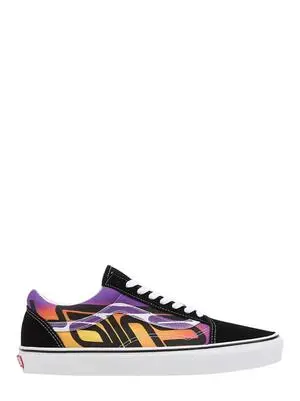 VANS Old Skool Flame Sneakers - Purple