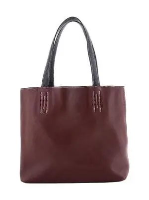 Hermès 28 Double Sens Tote Veau Sikkim Red