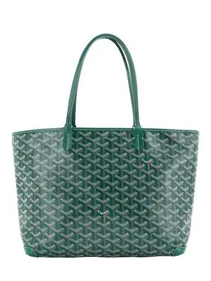 Goyard Pm Artois Tote Coated Canvas Green