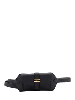 Hermès Elan Pocket 24 Belt Bag Swift - Black
