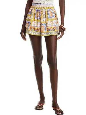 RAMY BROOK Ramy Brook Angelina Printed Cotton Shorts