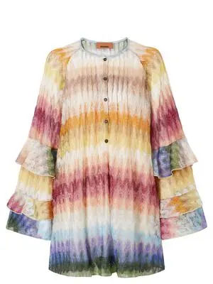 Missoni Chevron Knit Mini Dress - Multi