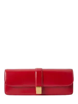Khaite Blake Leather Clutch - Red