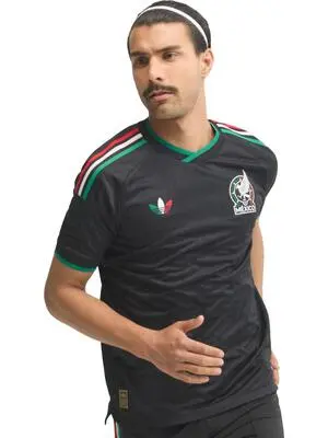Adidas Mexico 26 Third Authentic Jersey - Black