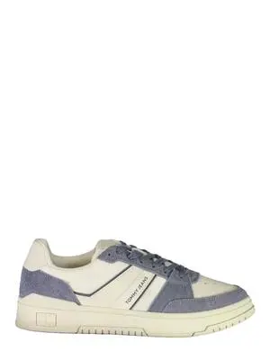 Tommy Hilfiger Suede Panel Sneakers - Neutrals