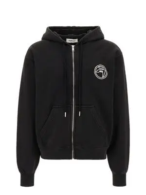 AMBUSH Full Zip Embroidered Sweatshirt - Multicolor