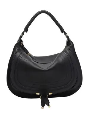 Chloé Marcie Shoulder Bag - Black