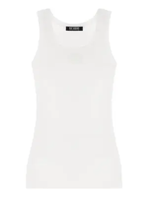 Raf Simons Ribbed Tank Top - Multicolor
