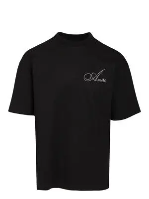 Amiri Crew Neck T-shirt - Black