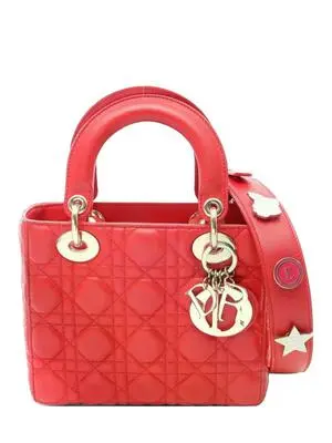 Dior Lady My Abcdior Bag - Red